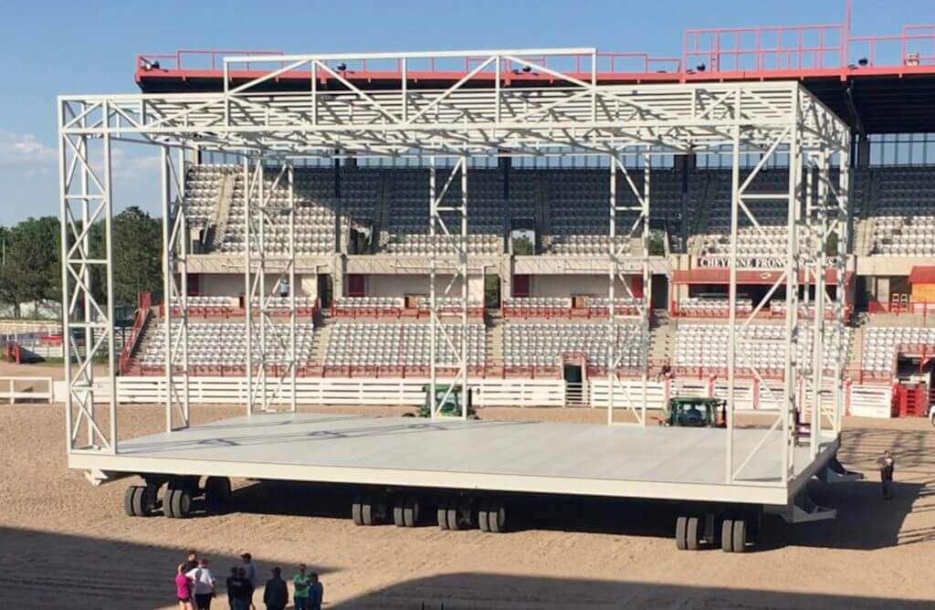 Project - Stage Moving - Holland Moving & Rigging Supplies