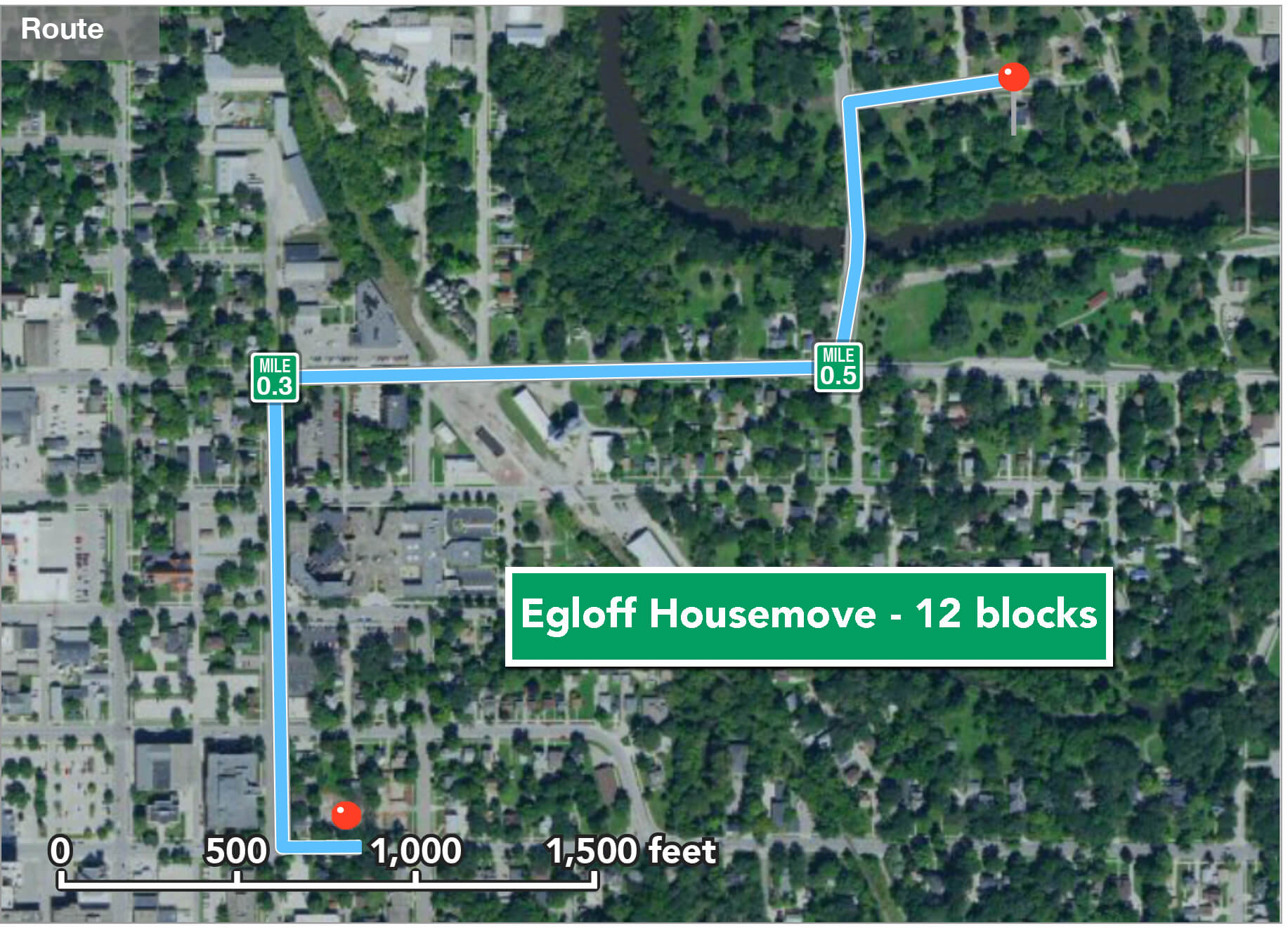 Egloff House Move - Holland Moving & Rigging Supplies